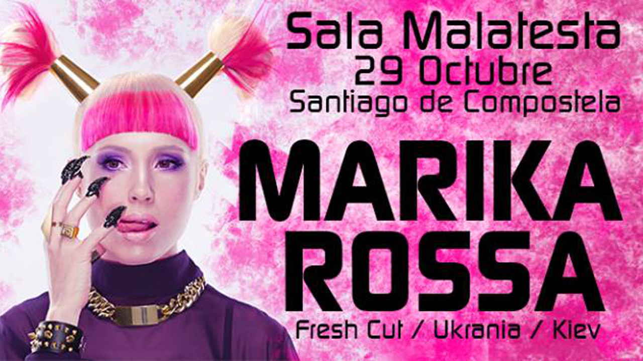 Concierto de Marika Rossa en Santiago de Compostela